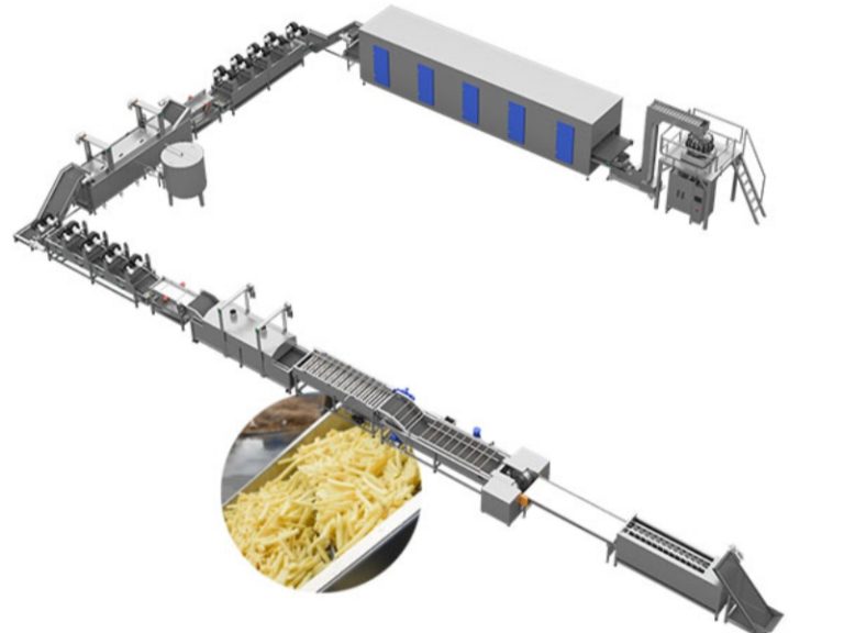 French Fries Manufacturing Process Step by Step