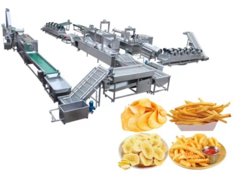 French Fry Line for Sale | 50kg/h to 2000kg/h French Fries