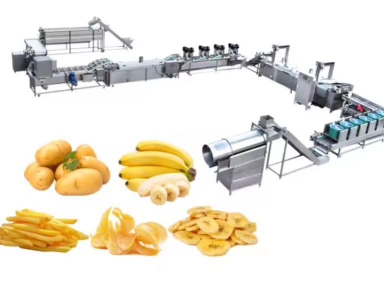 1000KG French Fries Production Line in Sweden