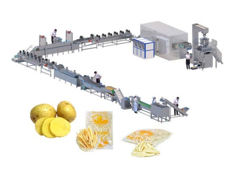 Equipment Line for the Production of French Fries