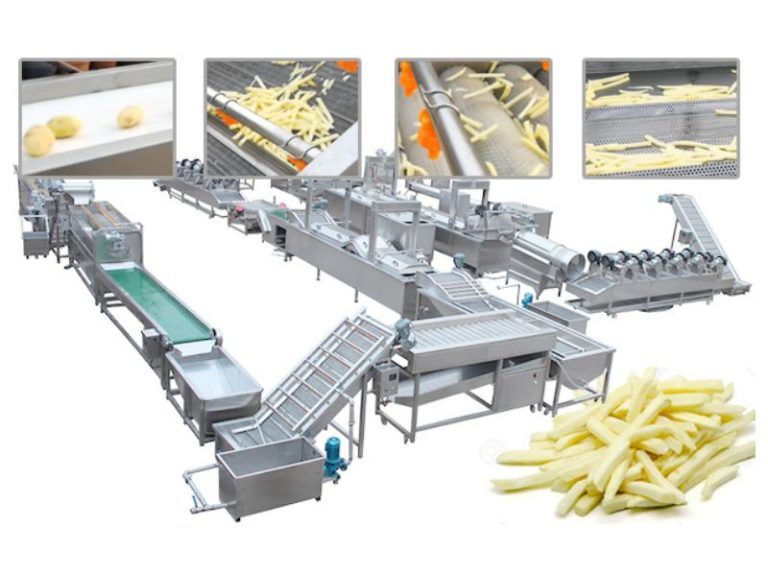 Ligne de production de frites en Arabie Saoudite